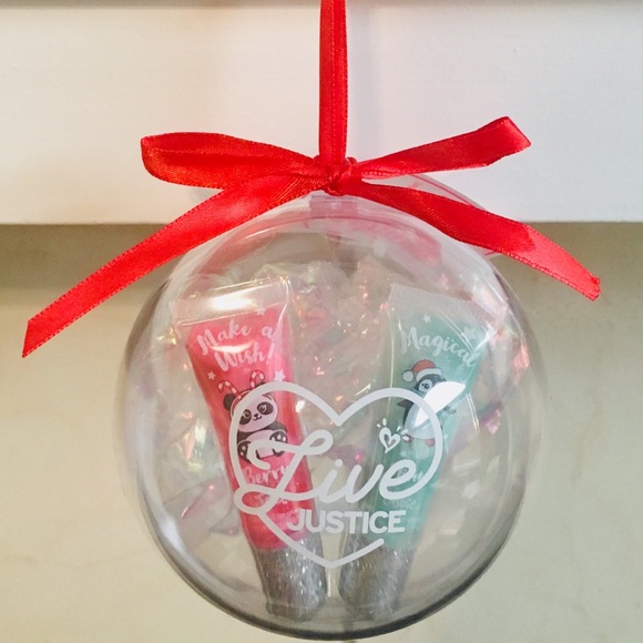 Justice | Bath, Skin & Hair | Justice Lip Gloss Sparkle Ornament New ...